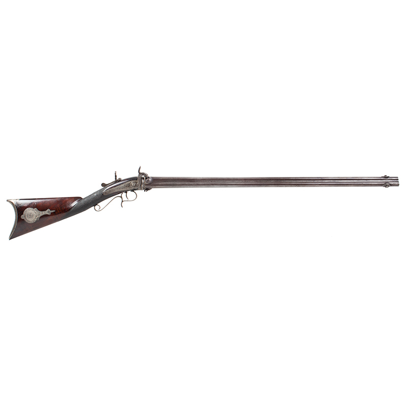 Three-barrel Revolving Rifle by Alfred Marion Cone, Likely Best Example ...