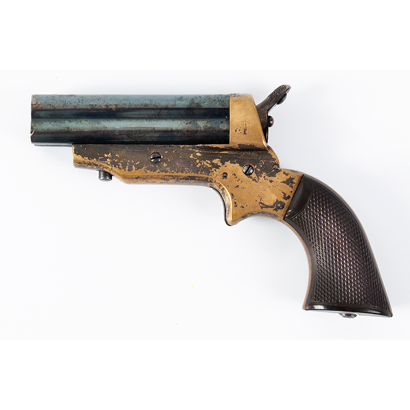 Sharps Model 2, Four Shot Pepperbox, Barrels Retain 80% Bright Blue ...