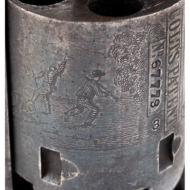308-626_8_Colt-Model-1849,-5-Shot,-Small-Guard_barrel-detail-4