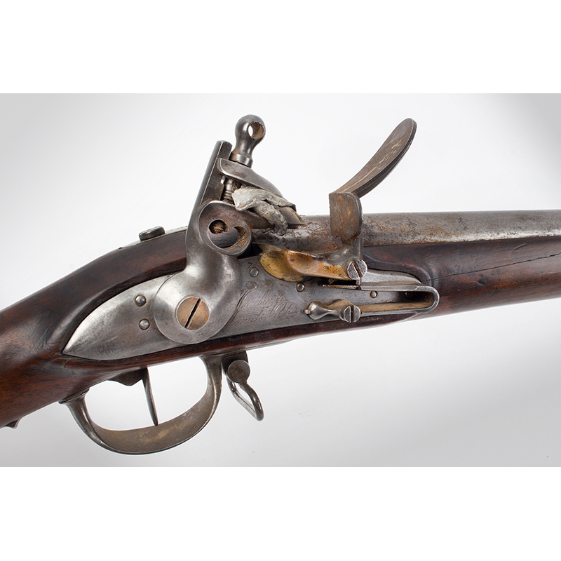 728-133_4_Musket,-1777,-Maurberug,-1814_lock-plate-2
