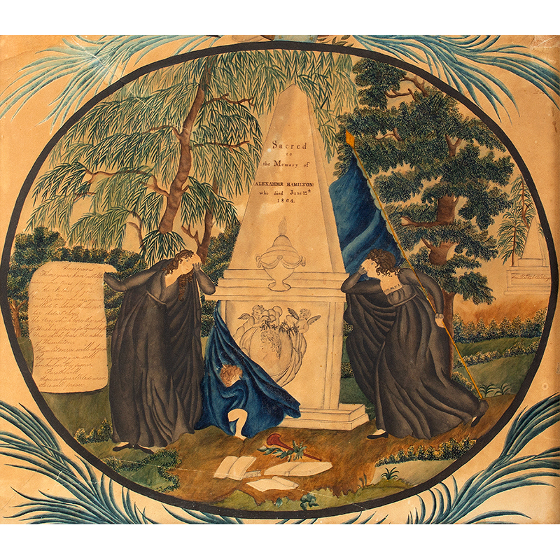 2222-46_2_Alexander-Hamilton-Memorial-Watercolor